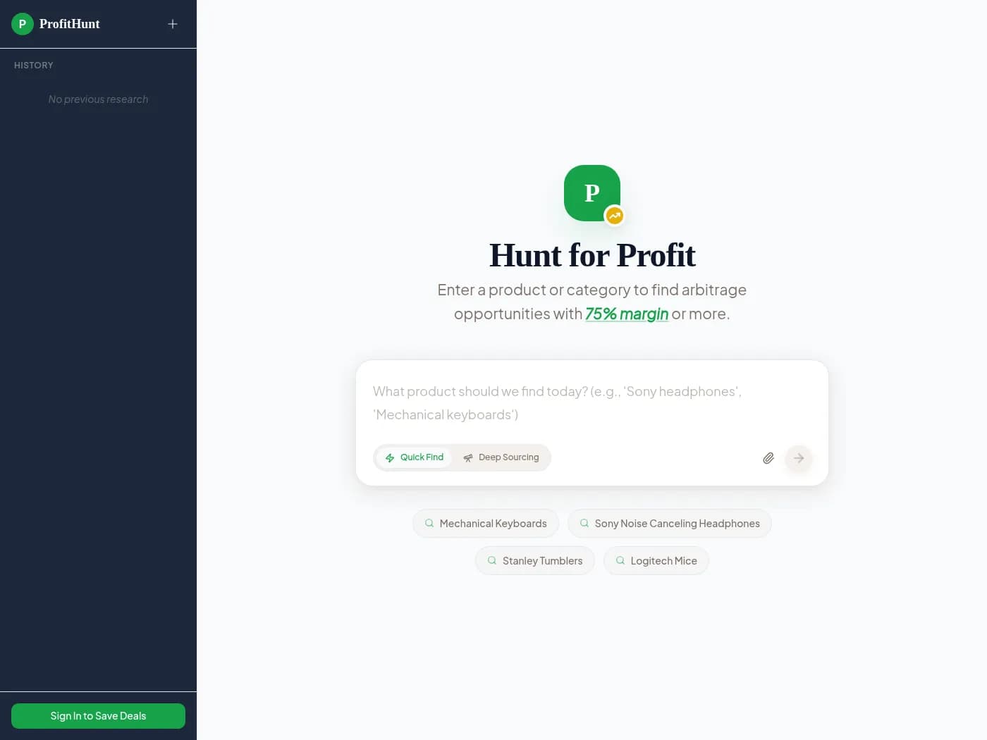 ProfitHunt Amazon Finder