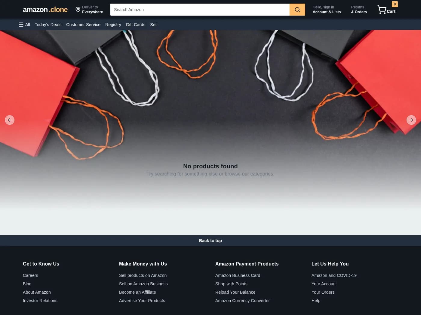 Amazon Storefront