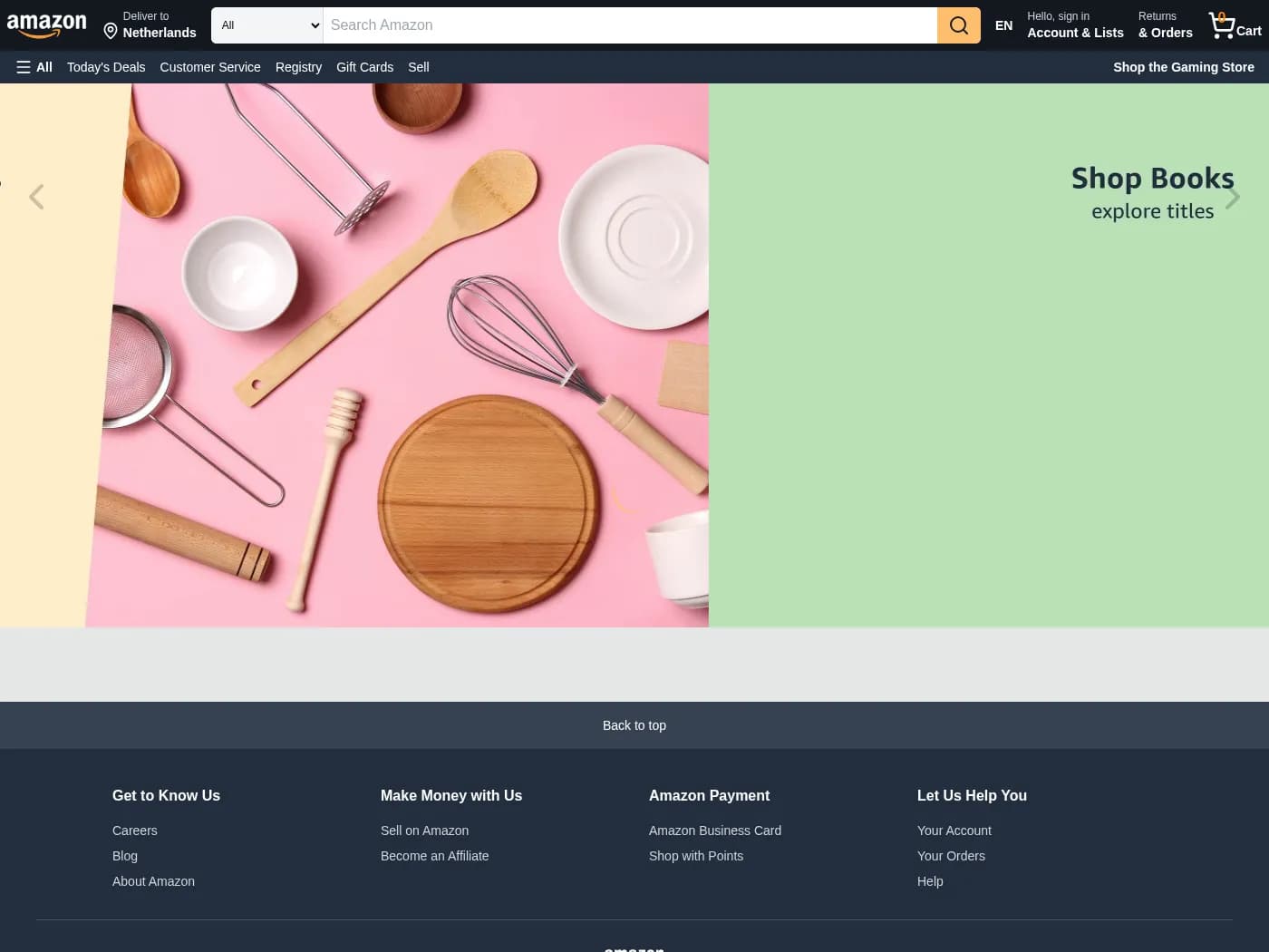 Amazon Web Clone