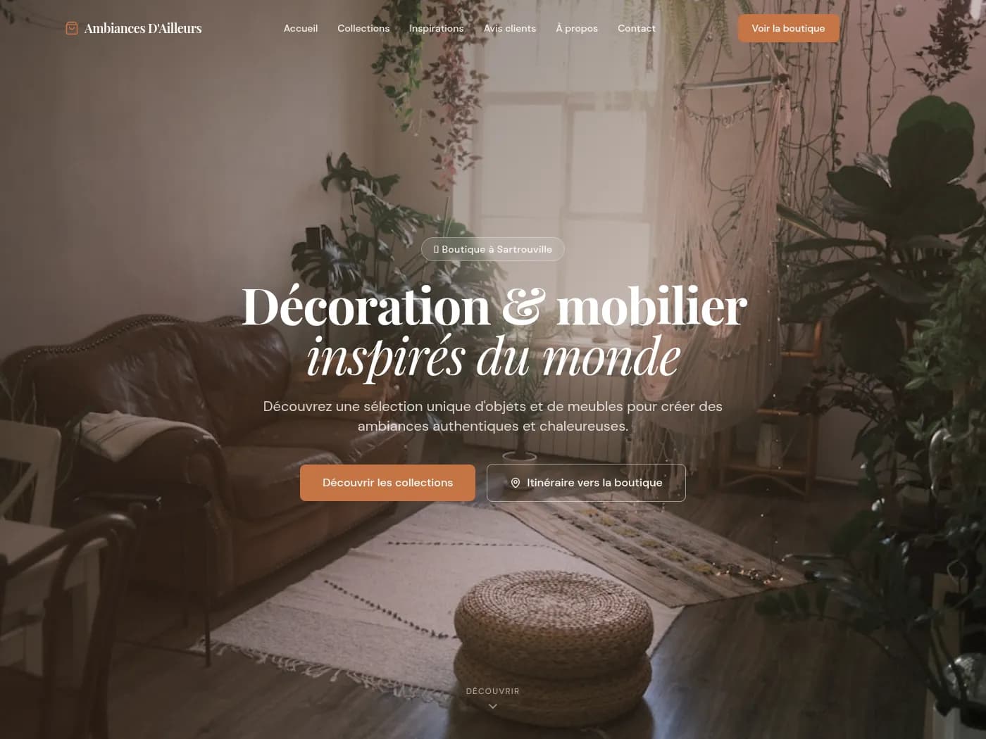 Ambiances D'Ailleurs Web