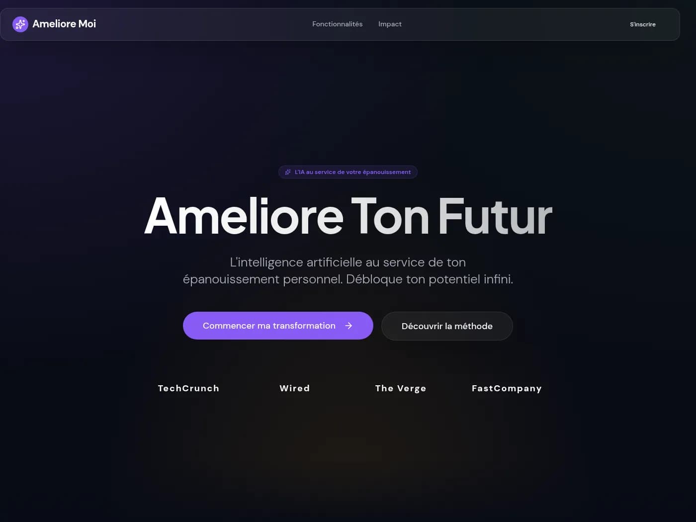 Ameliore Moi Platform