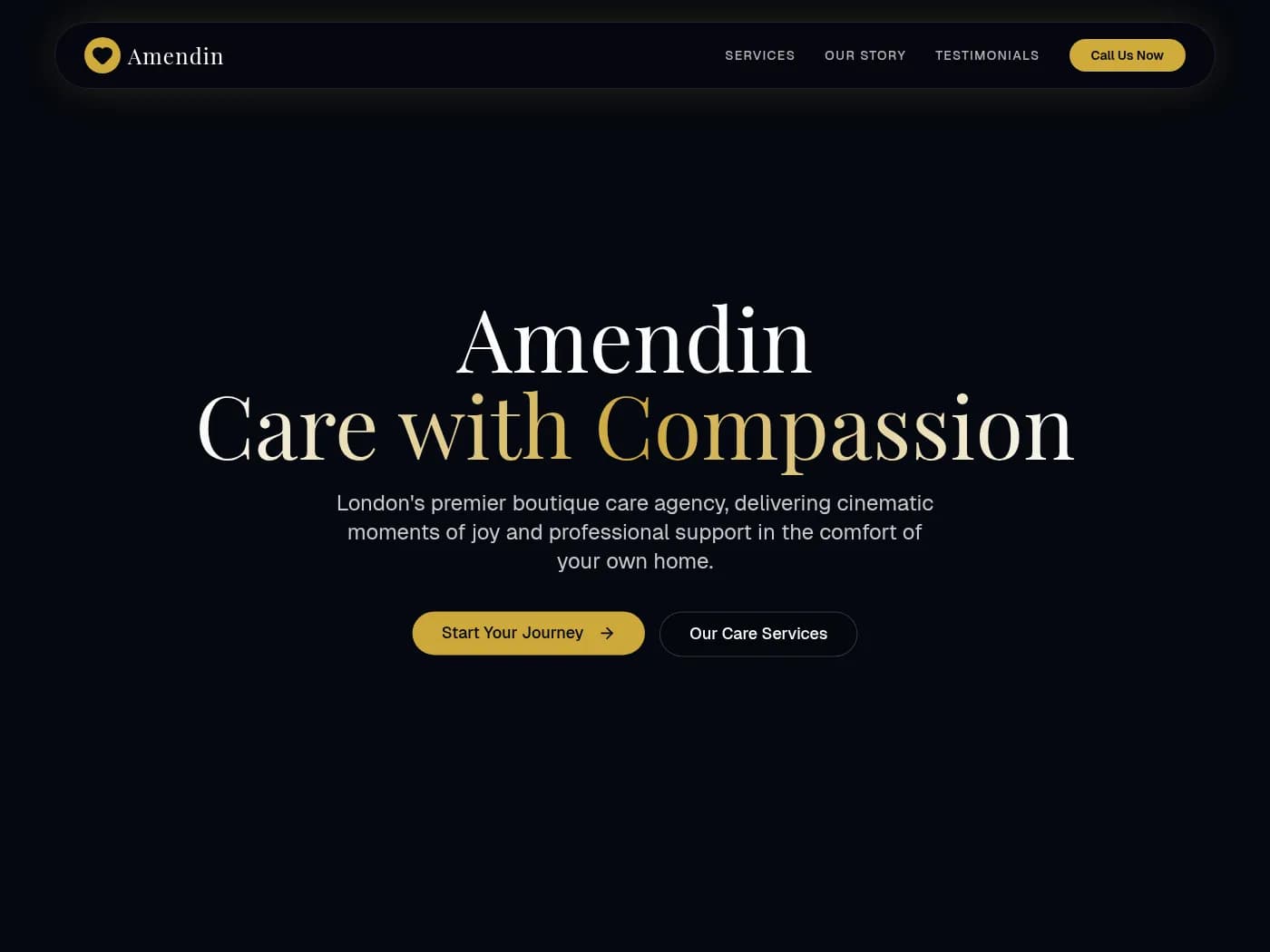 Amendin 3D Care Site