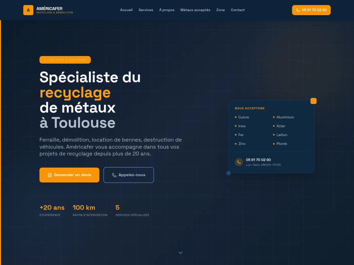 Americafer Pro Web Portal