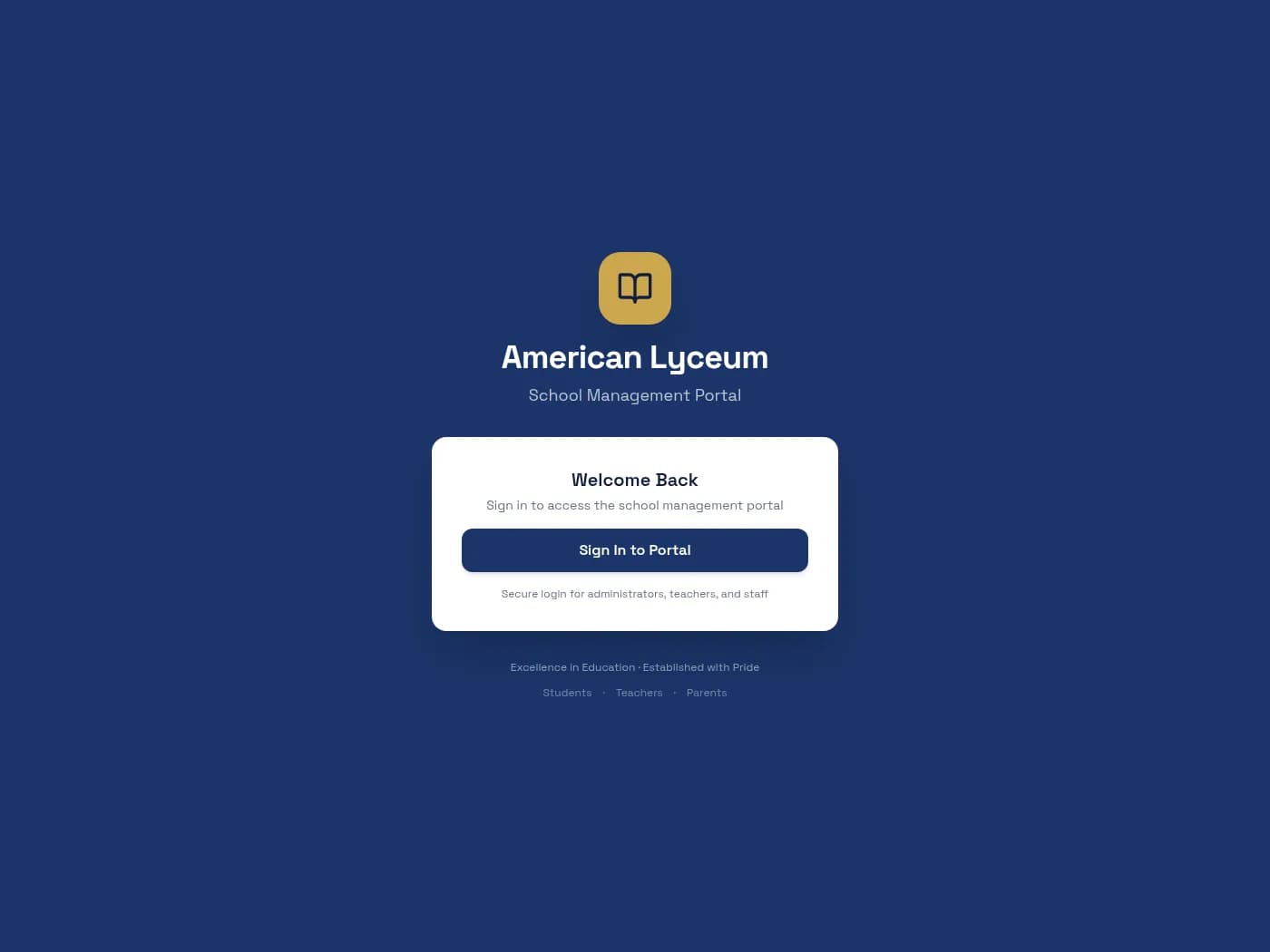American Lyceum Portal