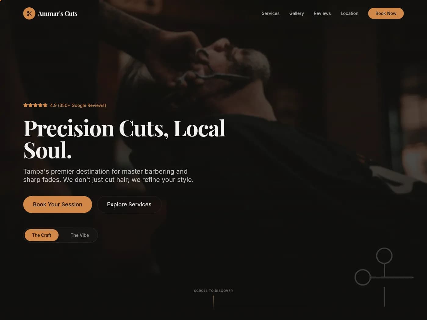Ammar’s Cuts Vibe Site