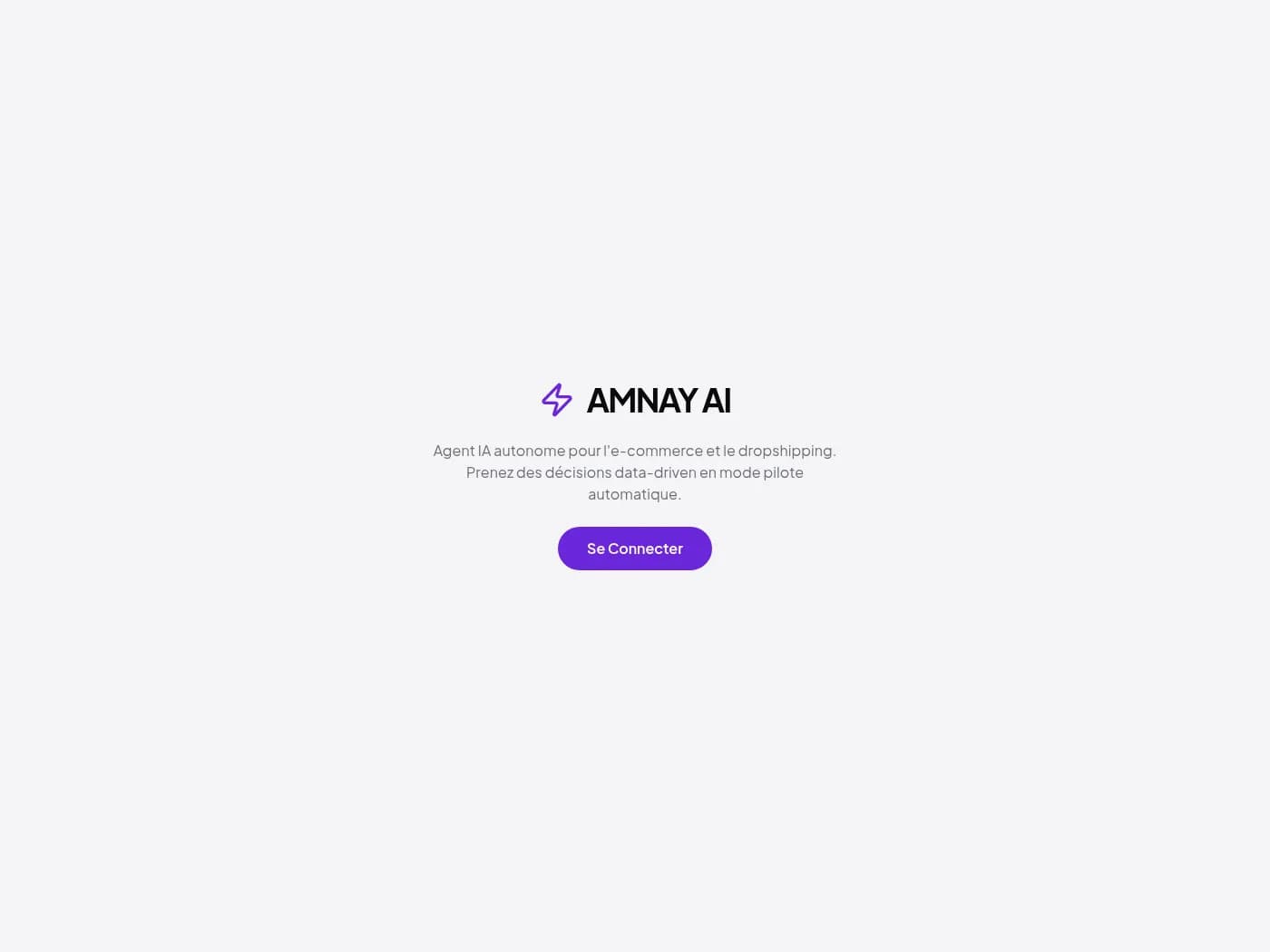 Amnay E-Commerce Agent