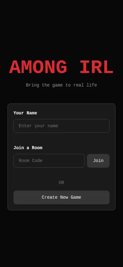 Among IRL Game Helper