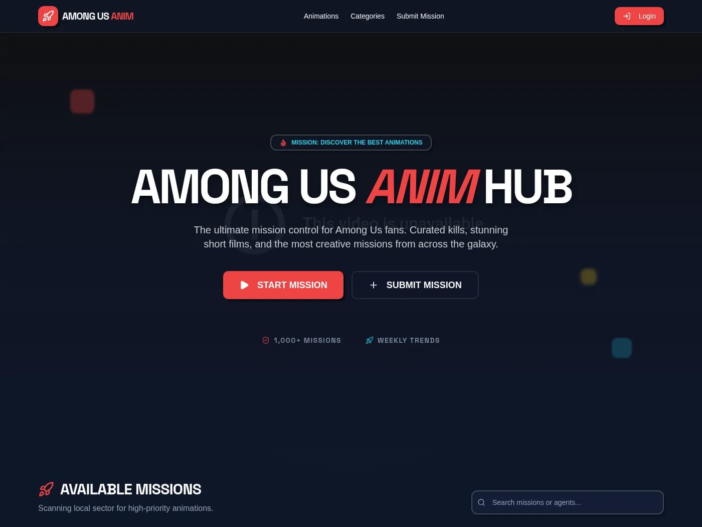 Among Us Anim Hub