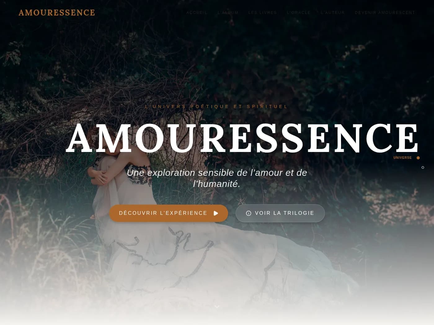 Amouressence Site Revamp
