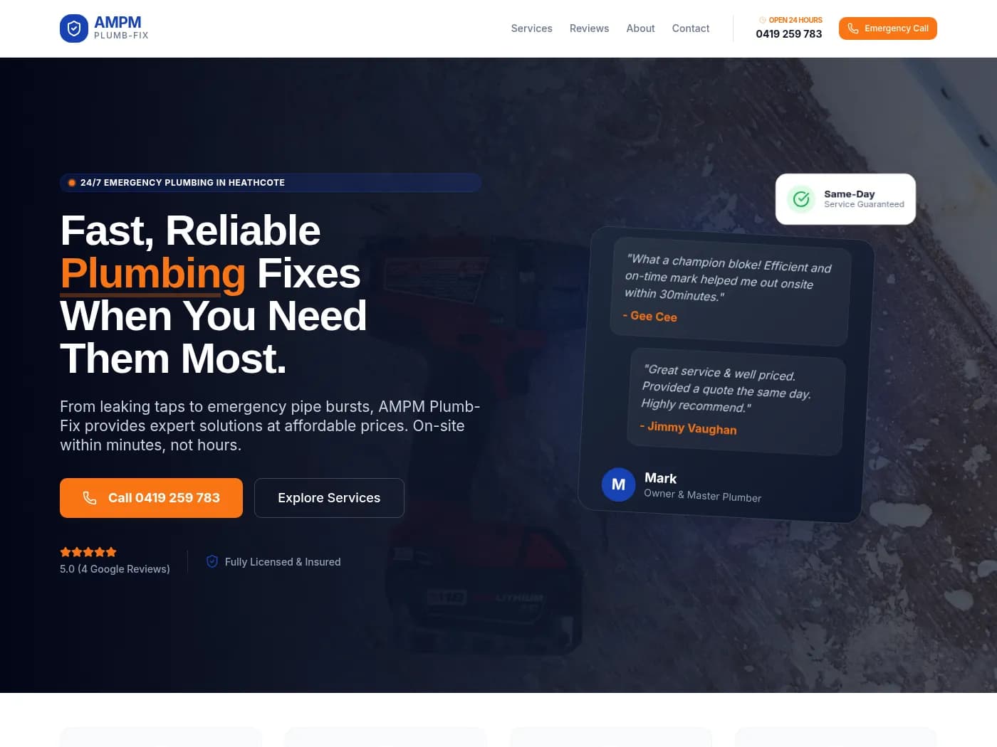 AMPM Plumb-Fix Website