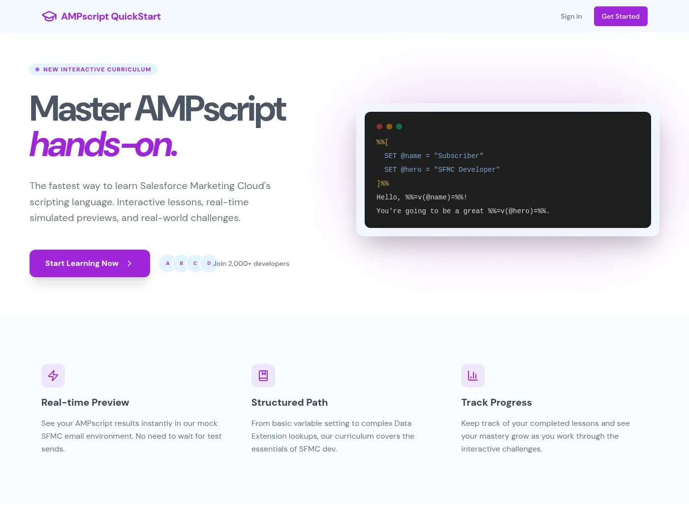 AMPscript QuickStart