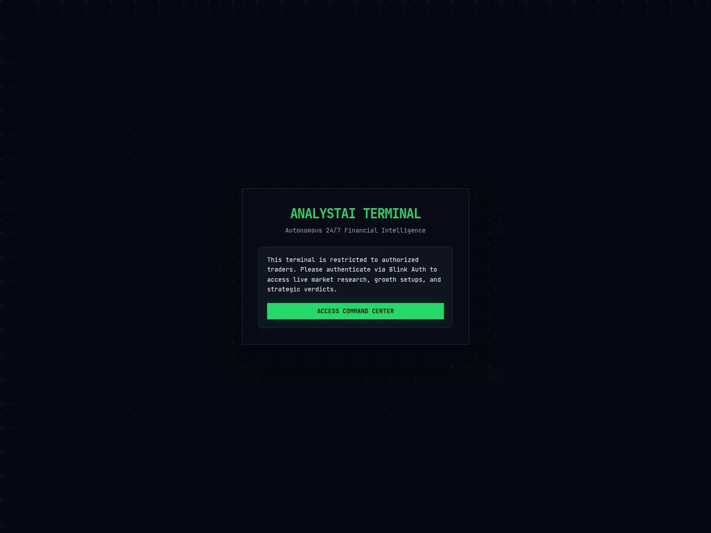 Wall Street Analyst AI