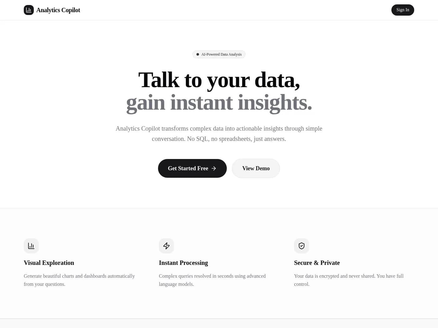 Analytics Copilot