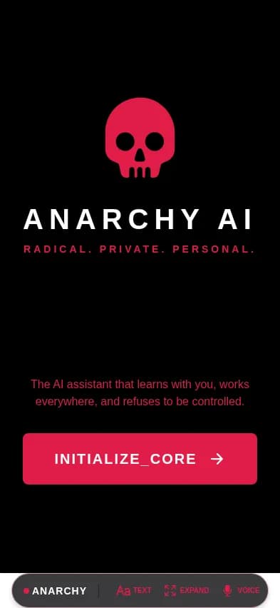 AnarchyAI Assistant