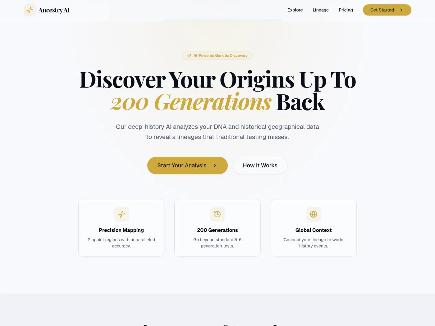 Ancestry AI Explorer