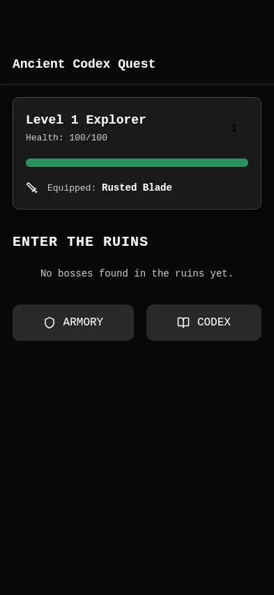 Ancient Codex Quest