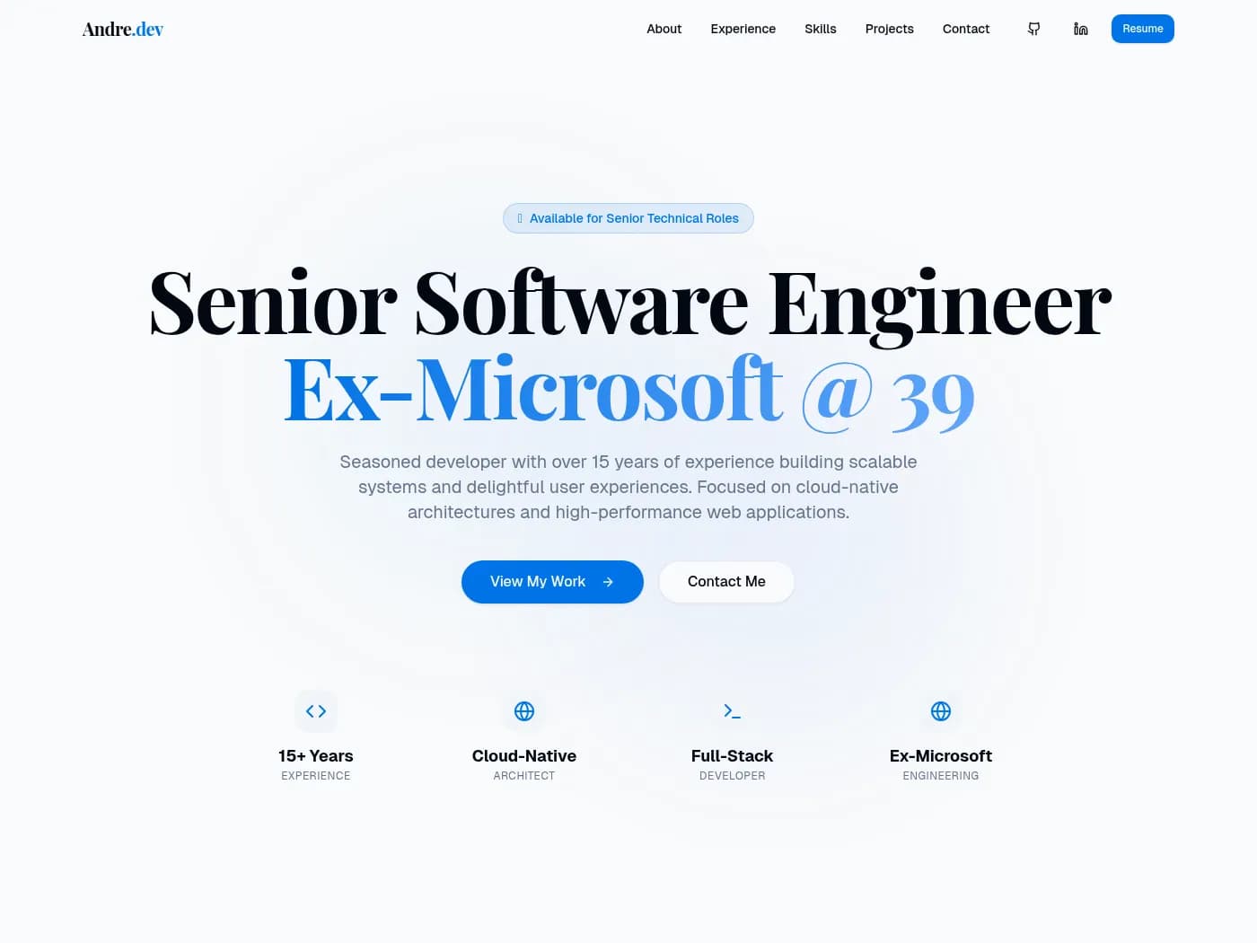 Andre Dev Portfolio
