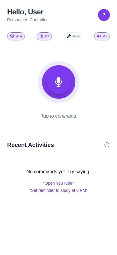 Android AI Voice Controller