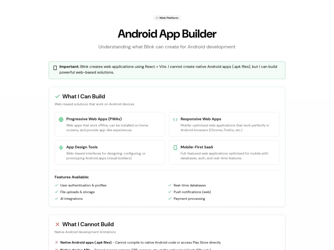 Android App Builder
