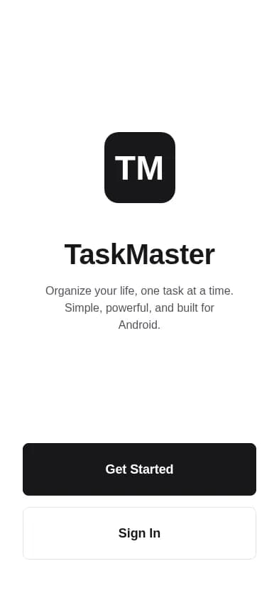 Android TaskMaster