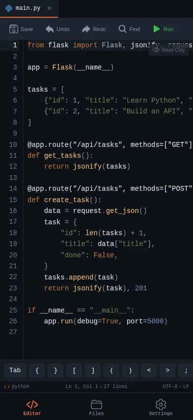CodeCraft Editor