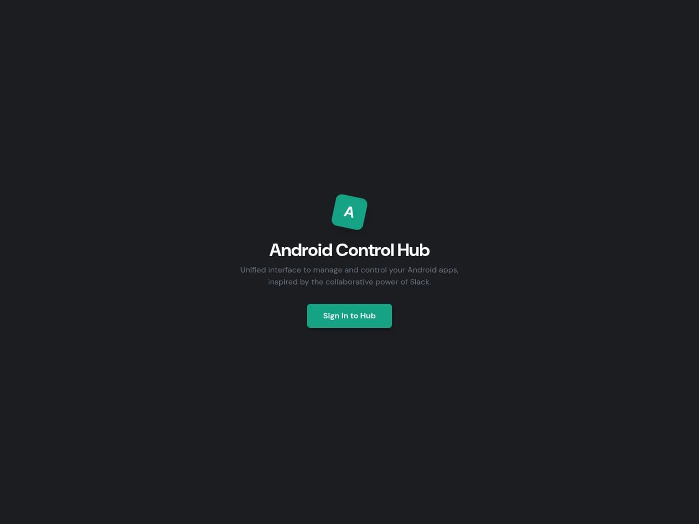 Android Control Hub