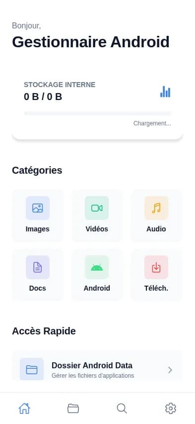 Android Data File Manager