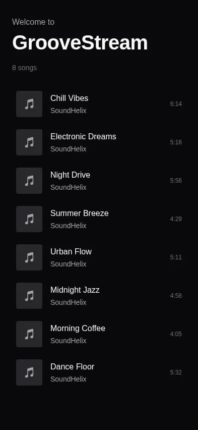 GrooveStream