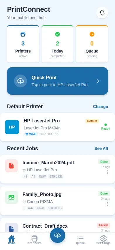 PrintConnect Mobile