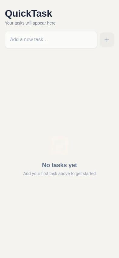 QuickTask Android App