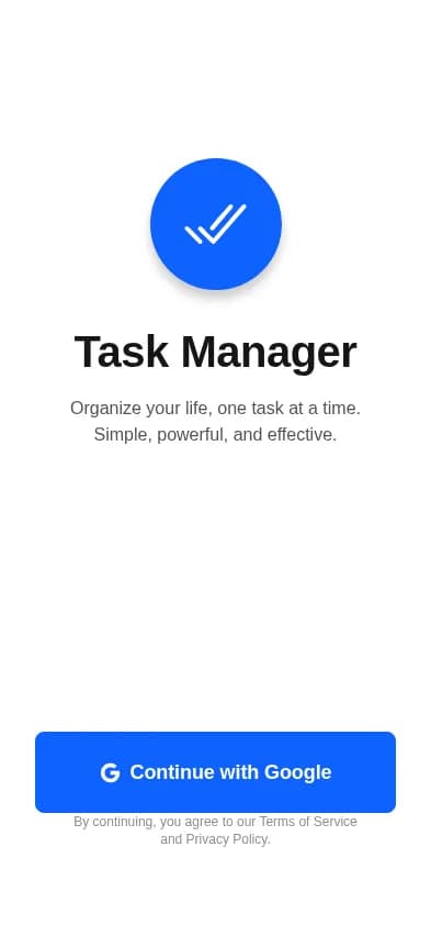 Android Tasks Manager