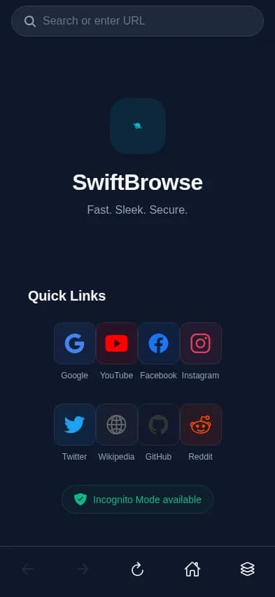 SwiftBrowse Android