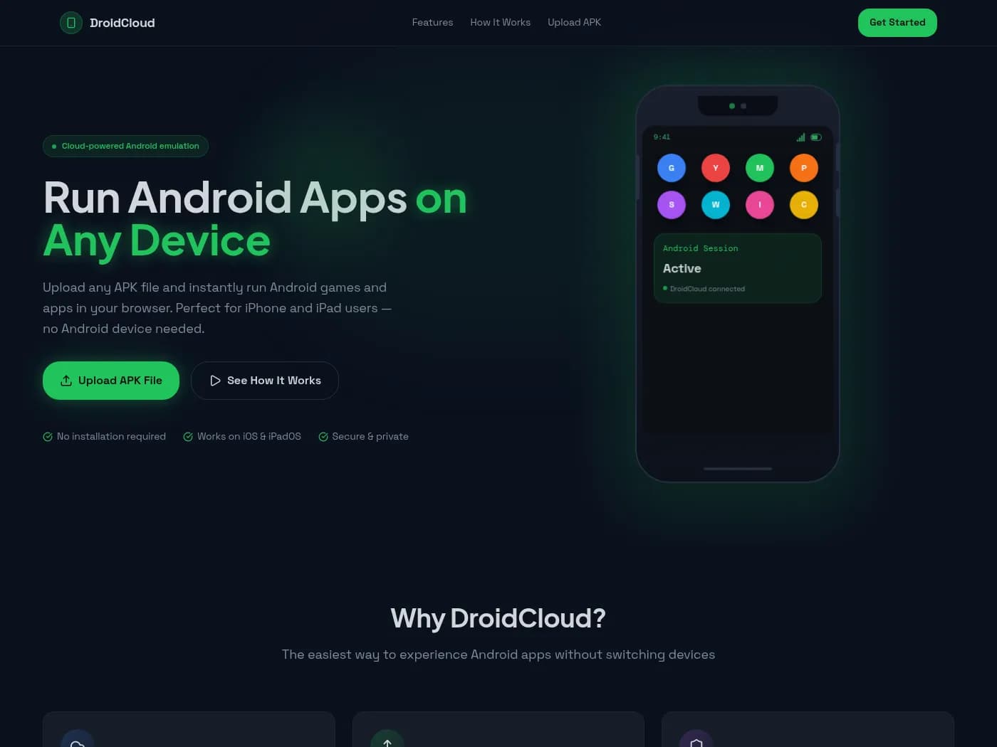 Cloud Android Emulator