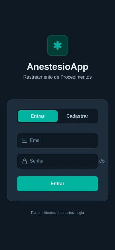 AnestesioApp Tracker