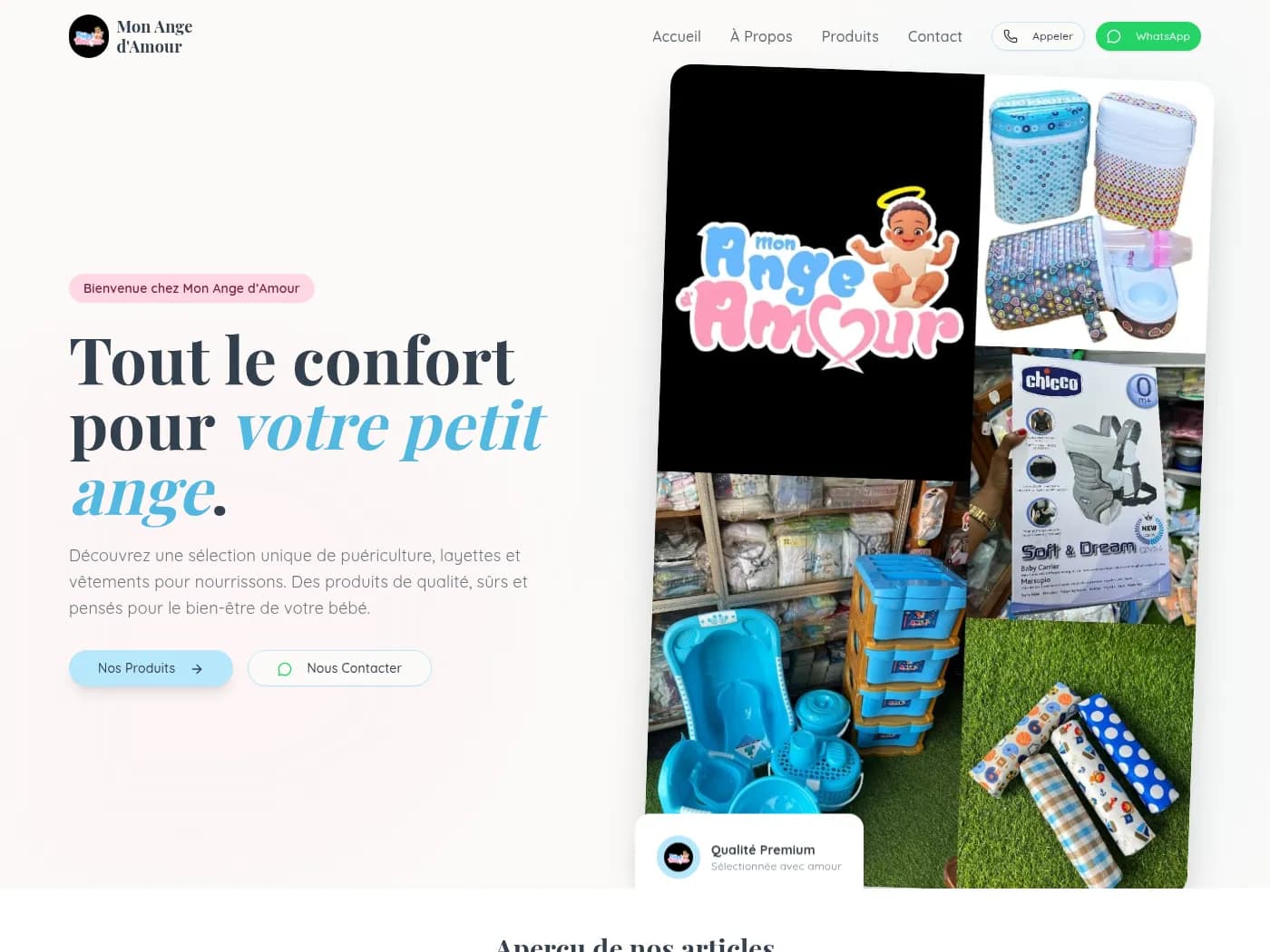 Mon Ange d’Amour Web