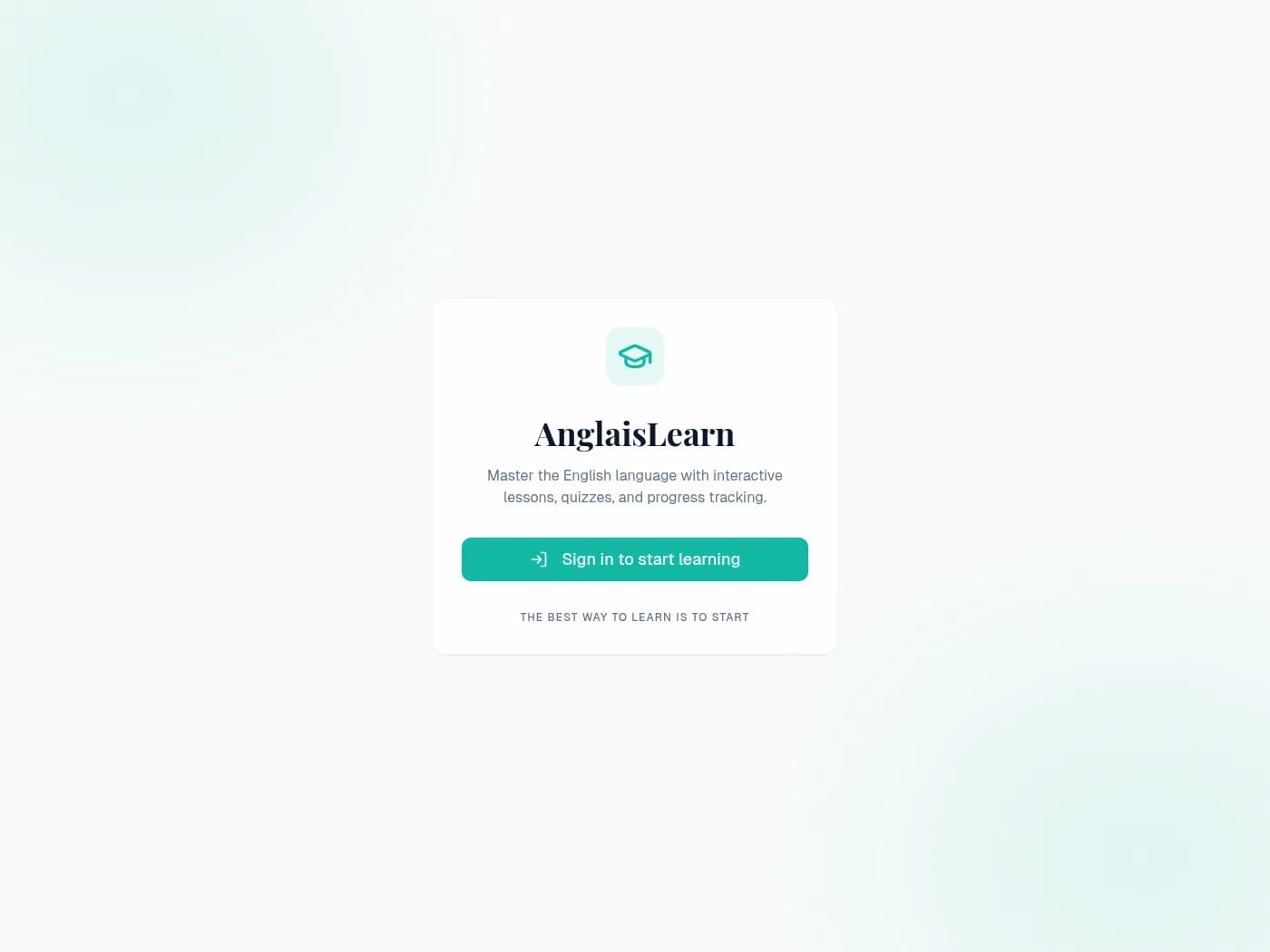 AnglaisLearn App
