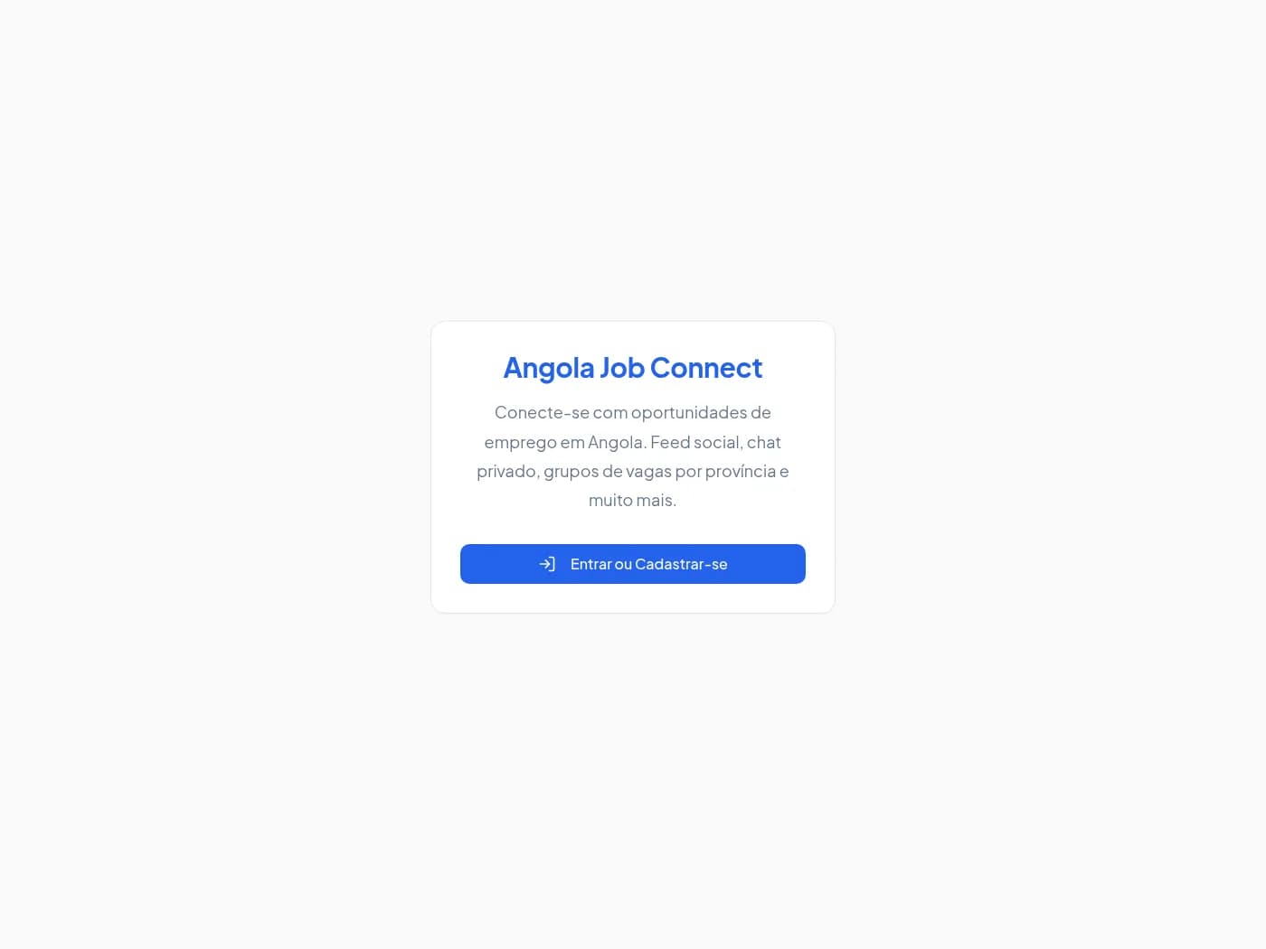 Angola Job Connect