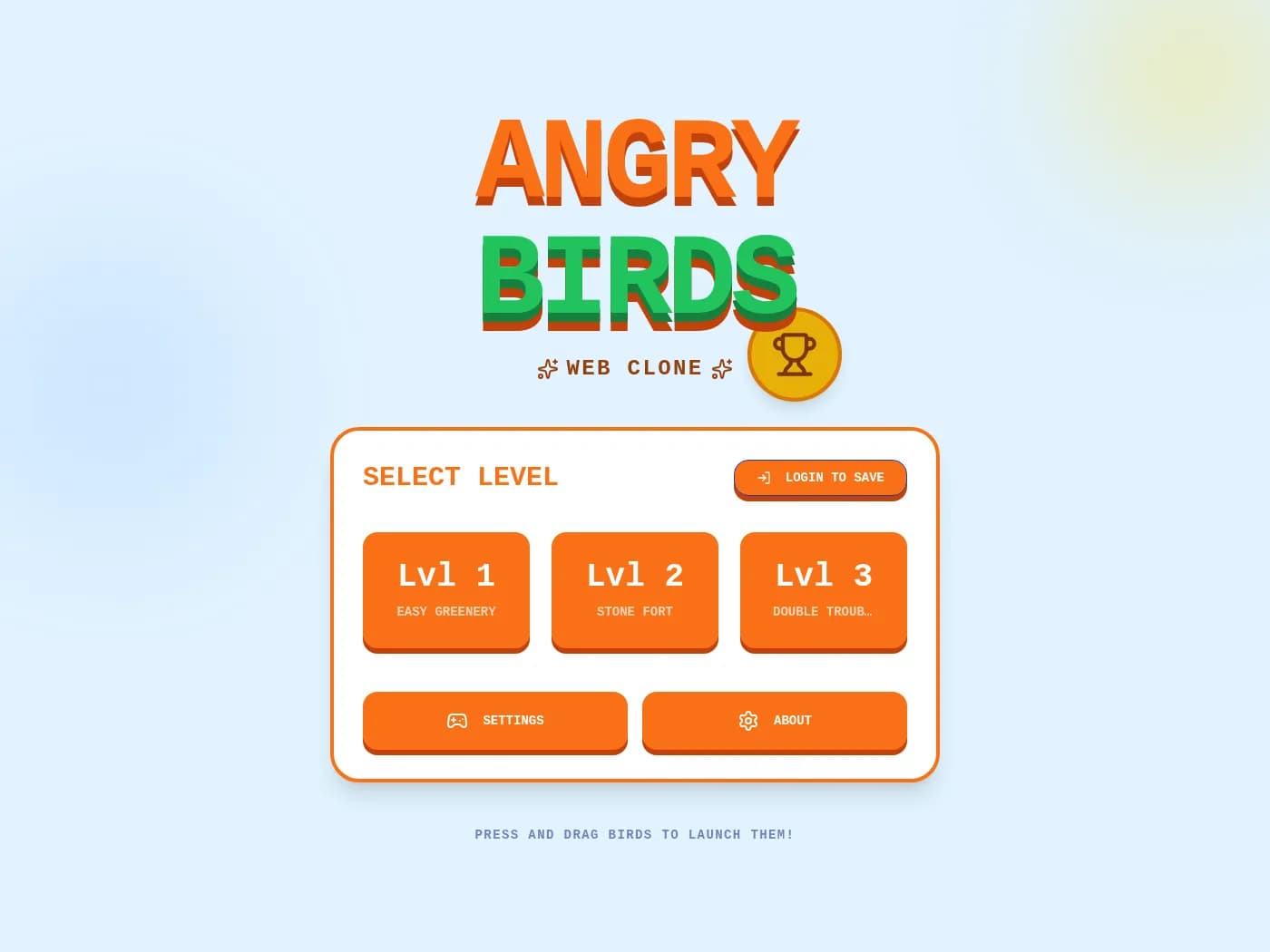 Angry Bird Clone