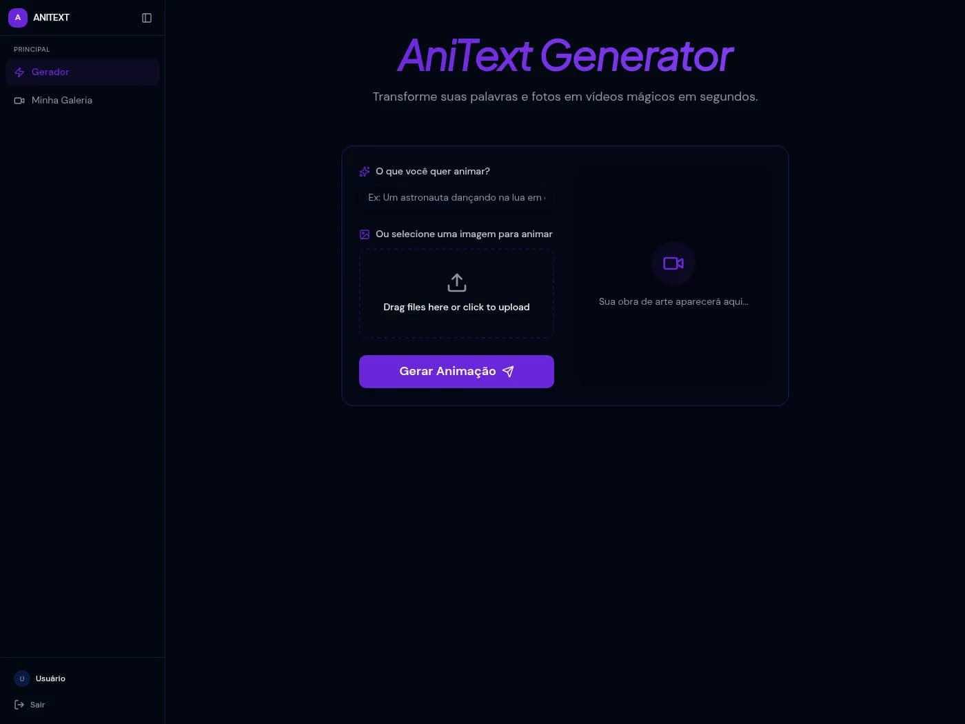 AniText Generator