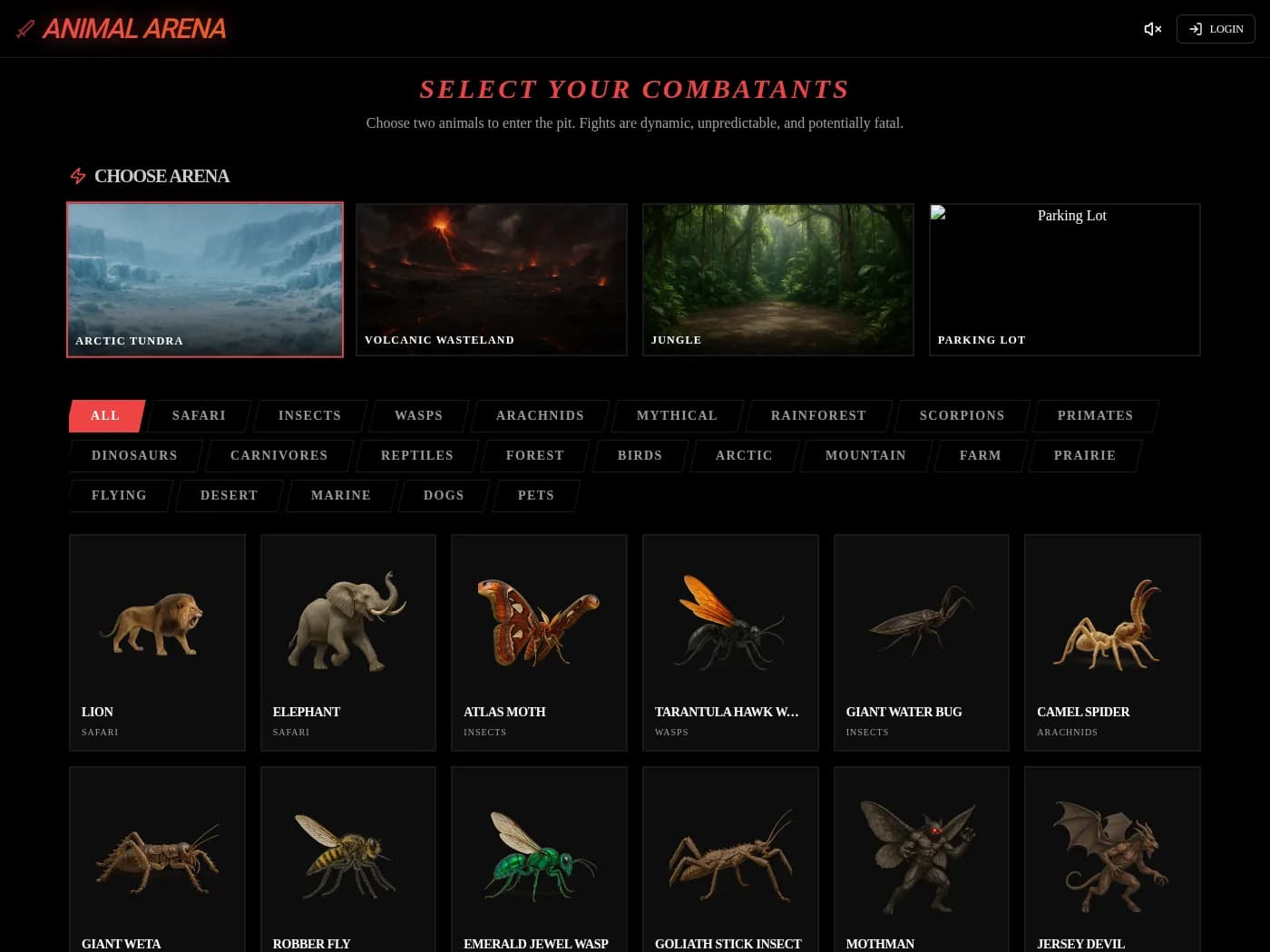 Animal Arena: Battle for Survival
