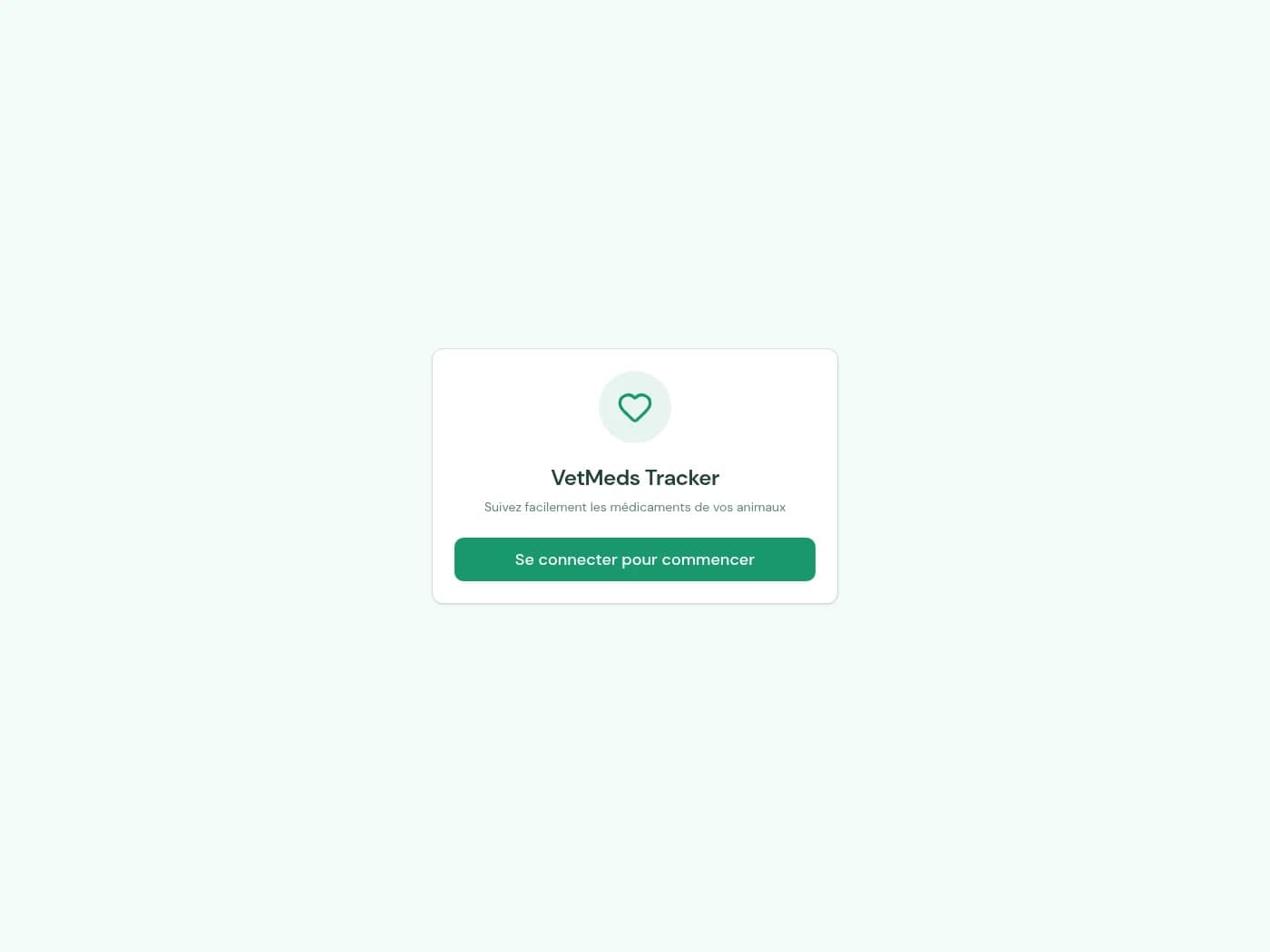 VetMeds Tracker