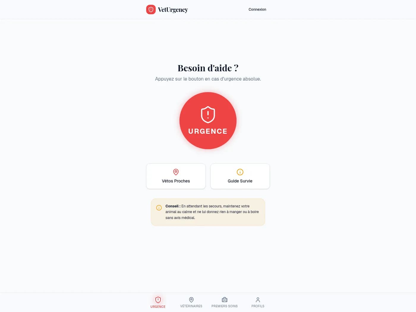 Animal Emergency App