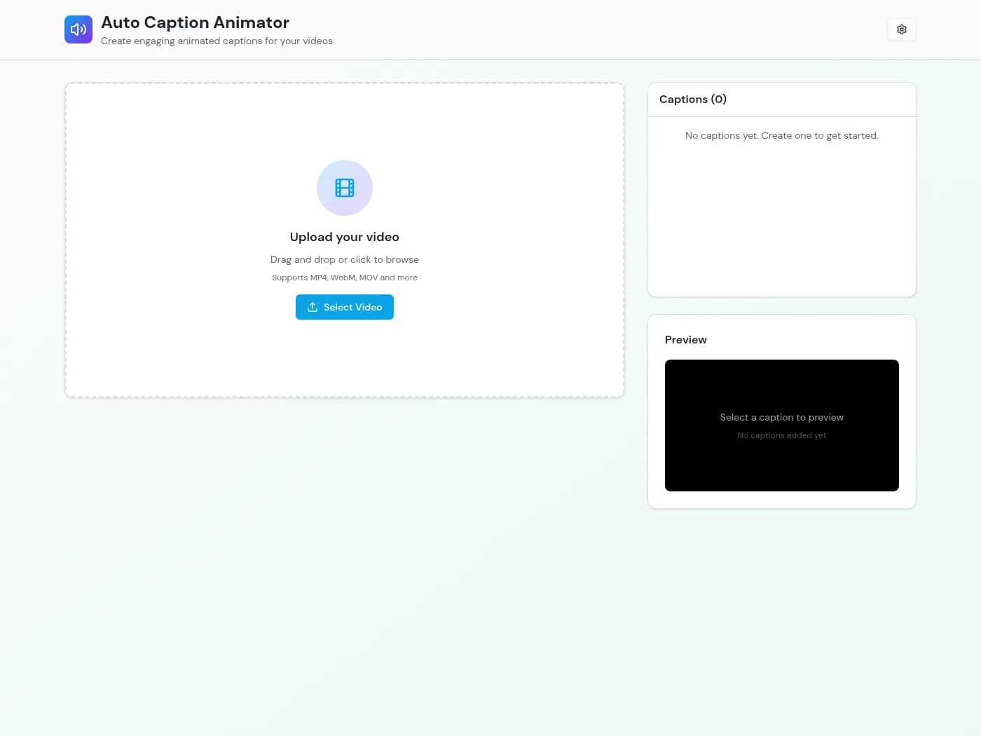Auto Caption Animator