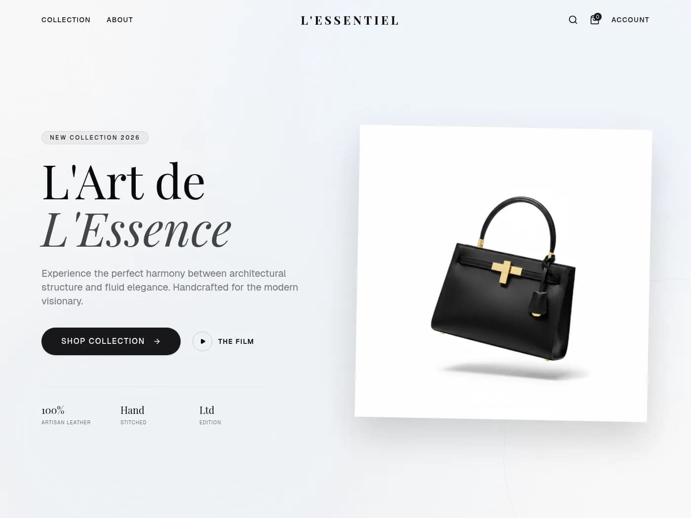 Animated Bag Ad Visual