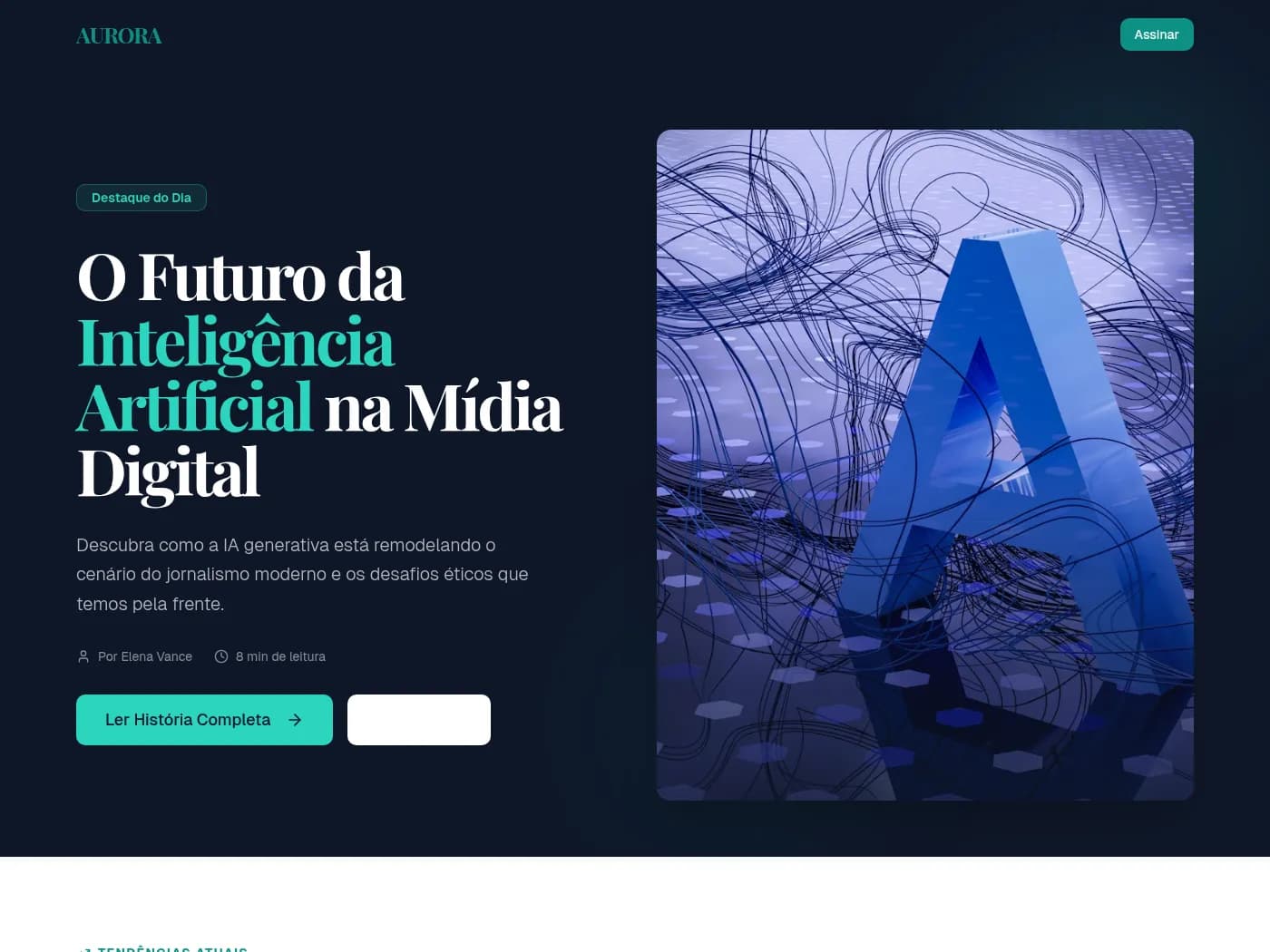 Animated News Portal