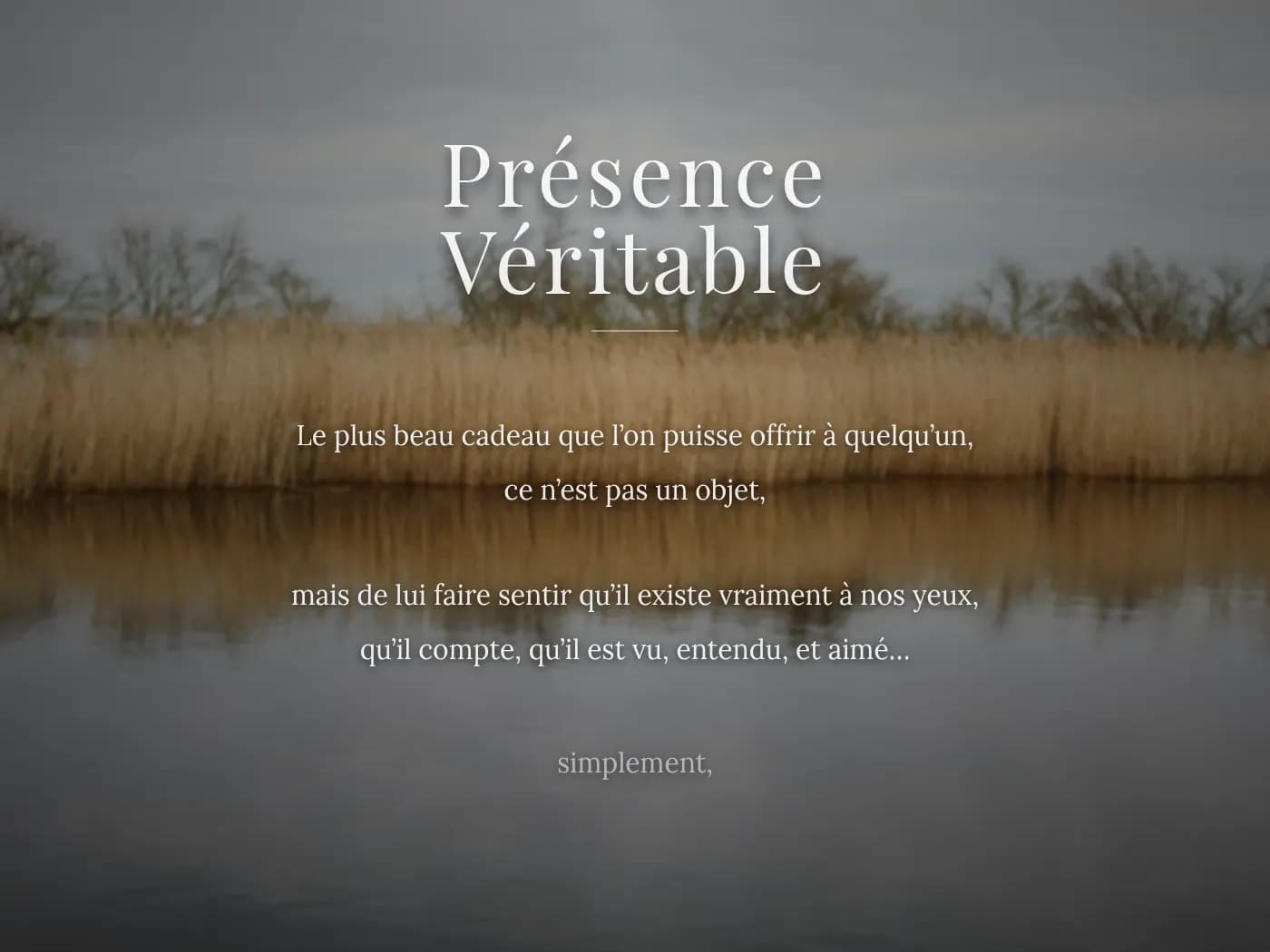 Animated Presence Quote