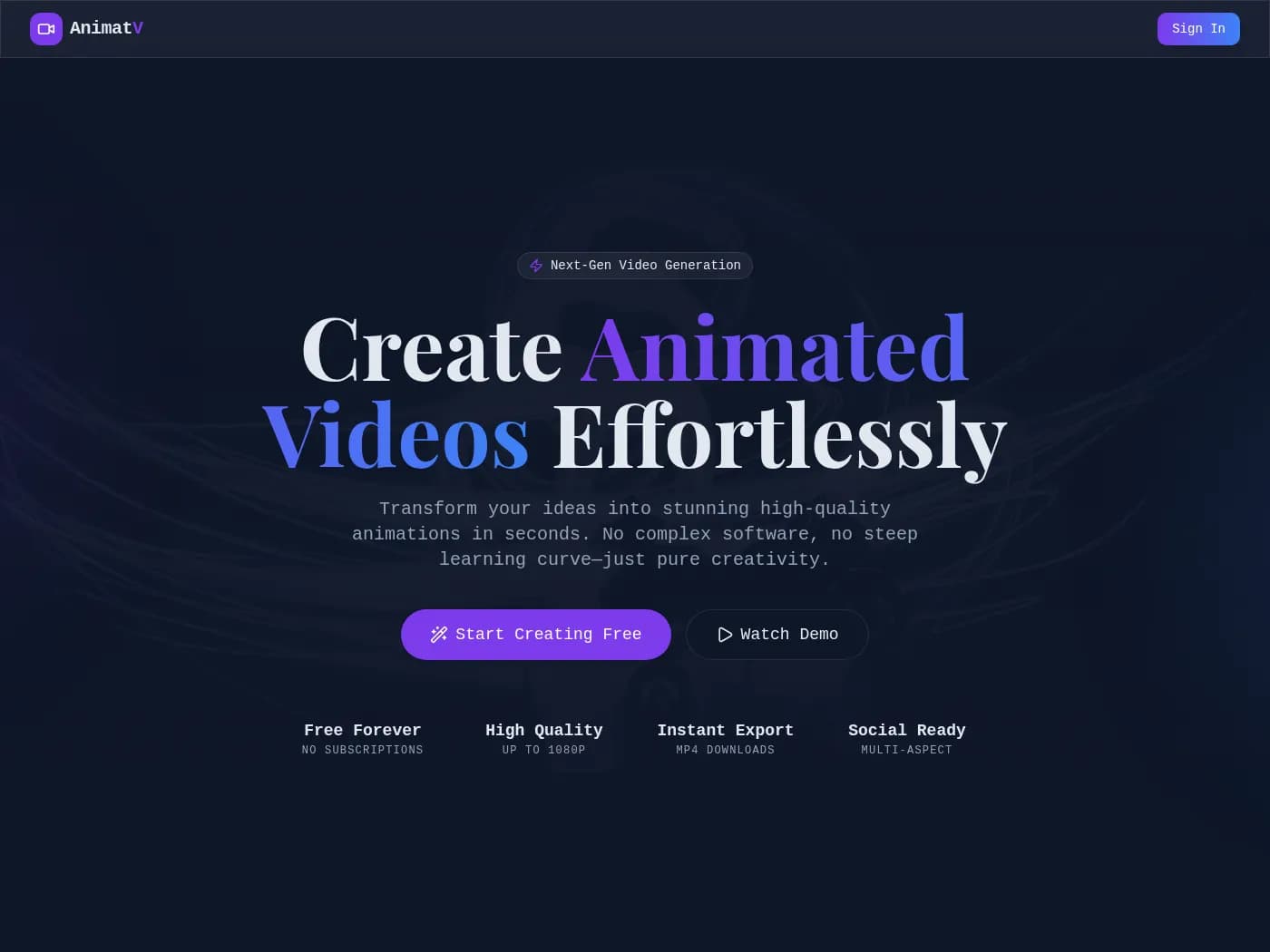 Free Animated Video Maker