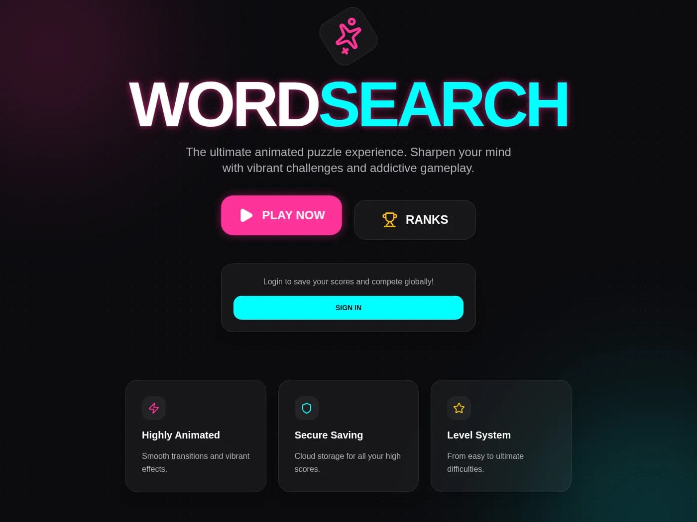 Animated Word Search