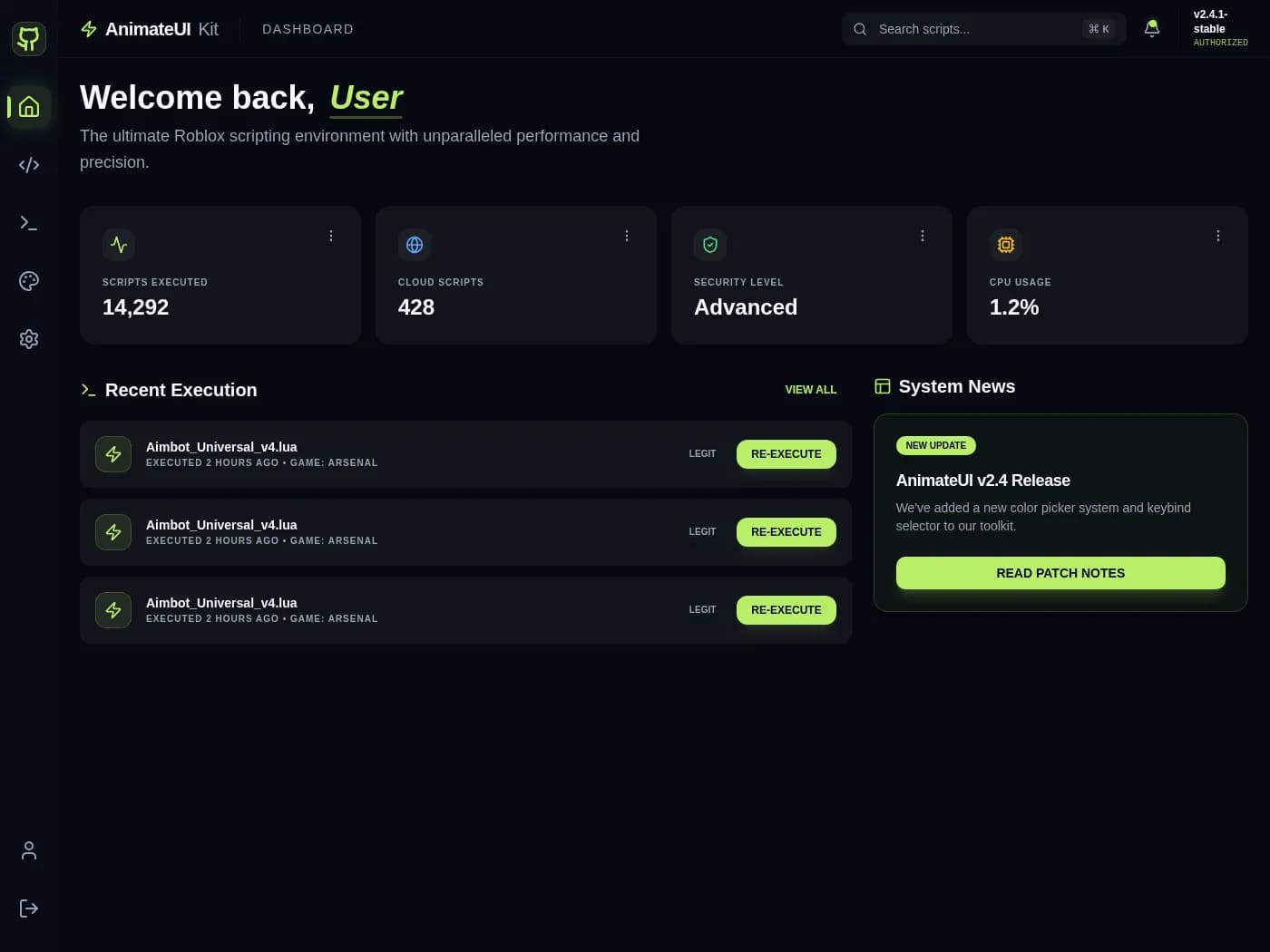 AnimateUI Kit