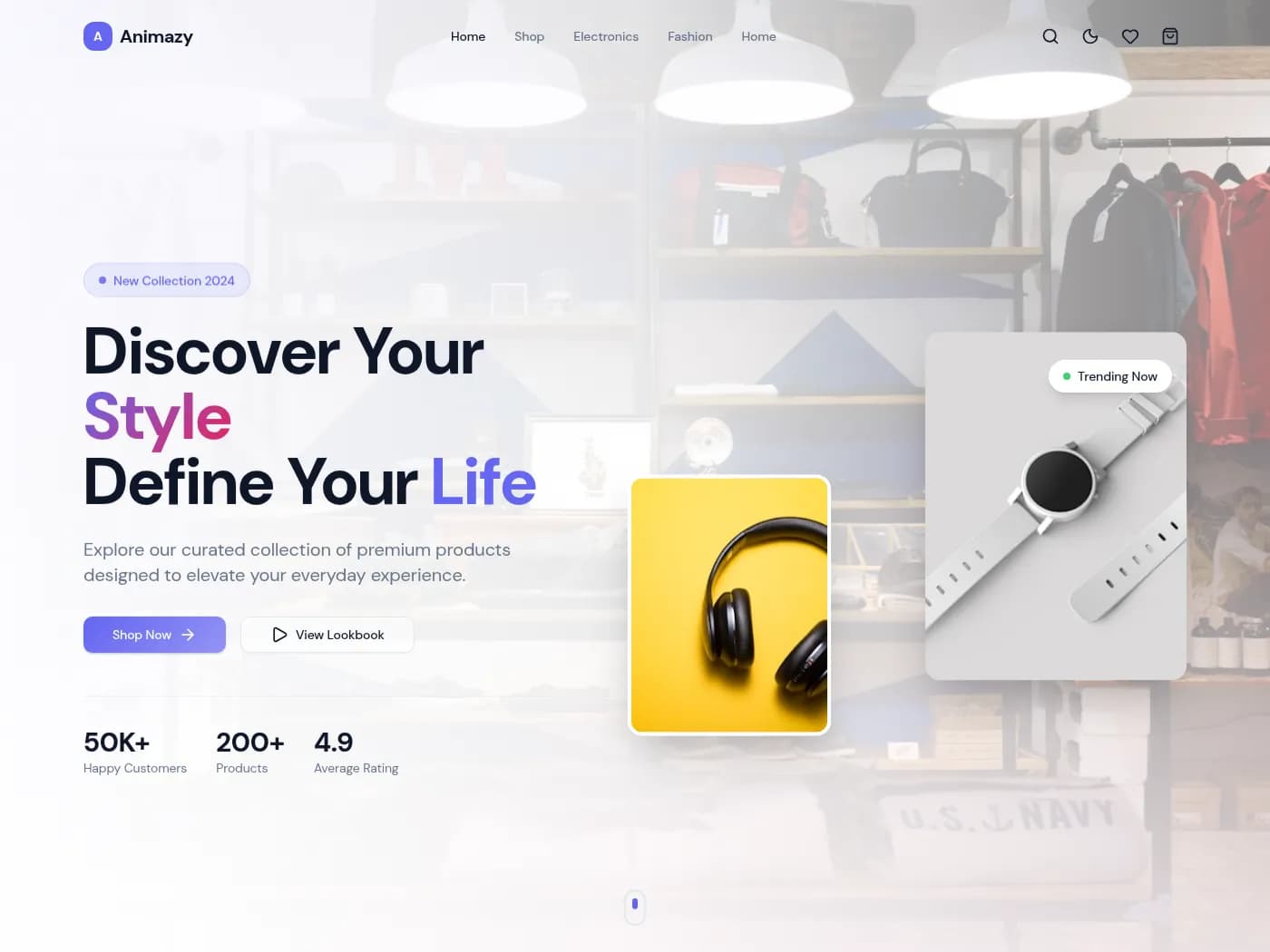 Animazy E-Commerce Frontend